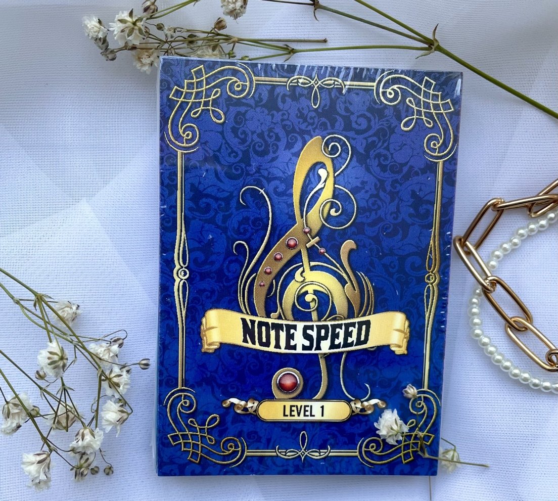 Notespeed, a music card game, teaches notes