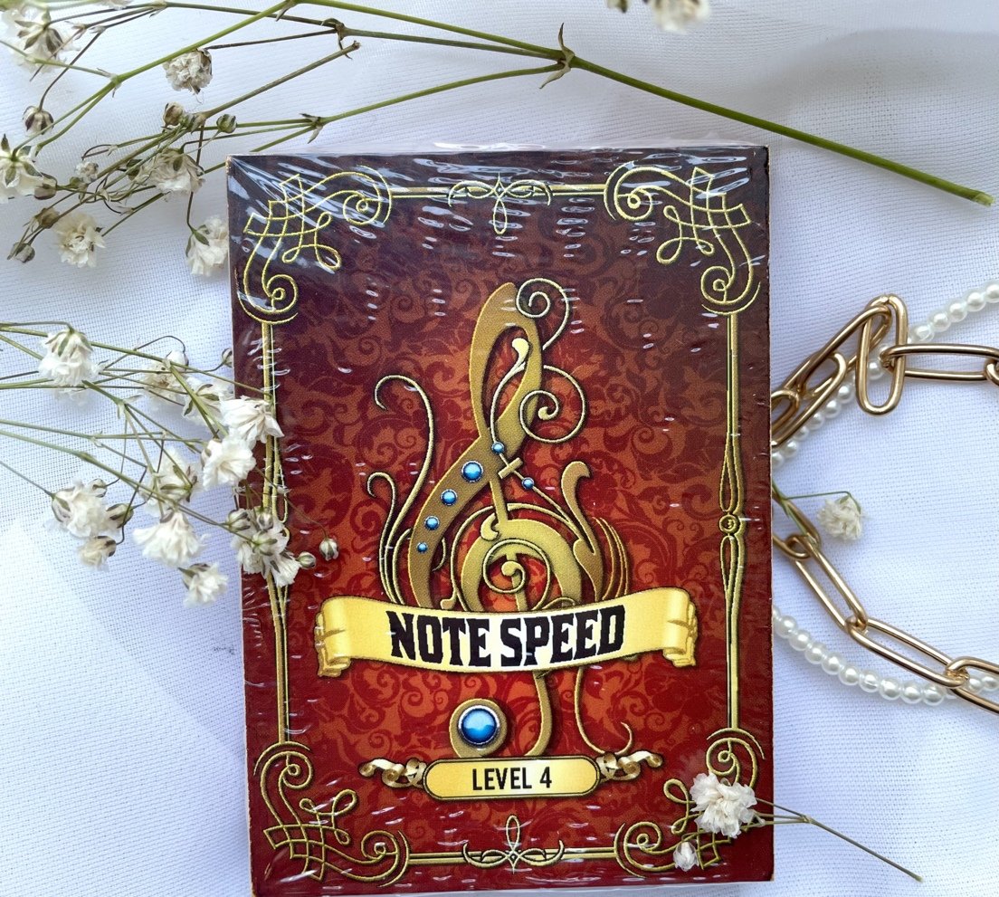 Notespeed, a music card game, teaches notes