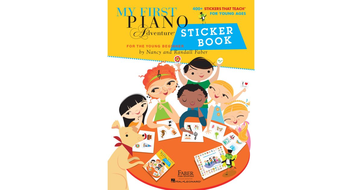 Buy a Sticker Book, My First Piano Adventure