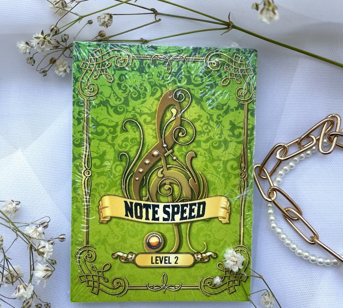 Notespeed, a music card game, teaches notes