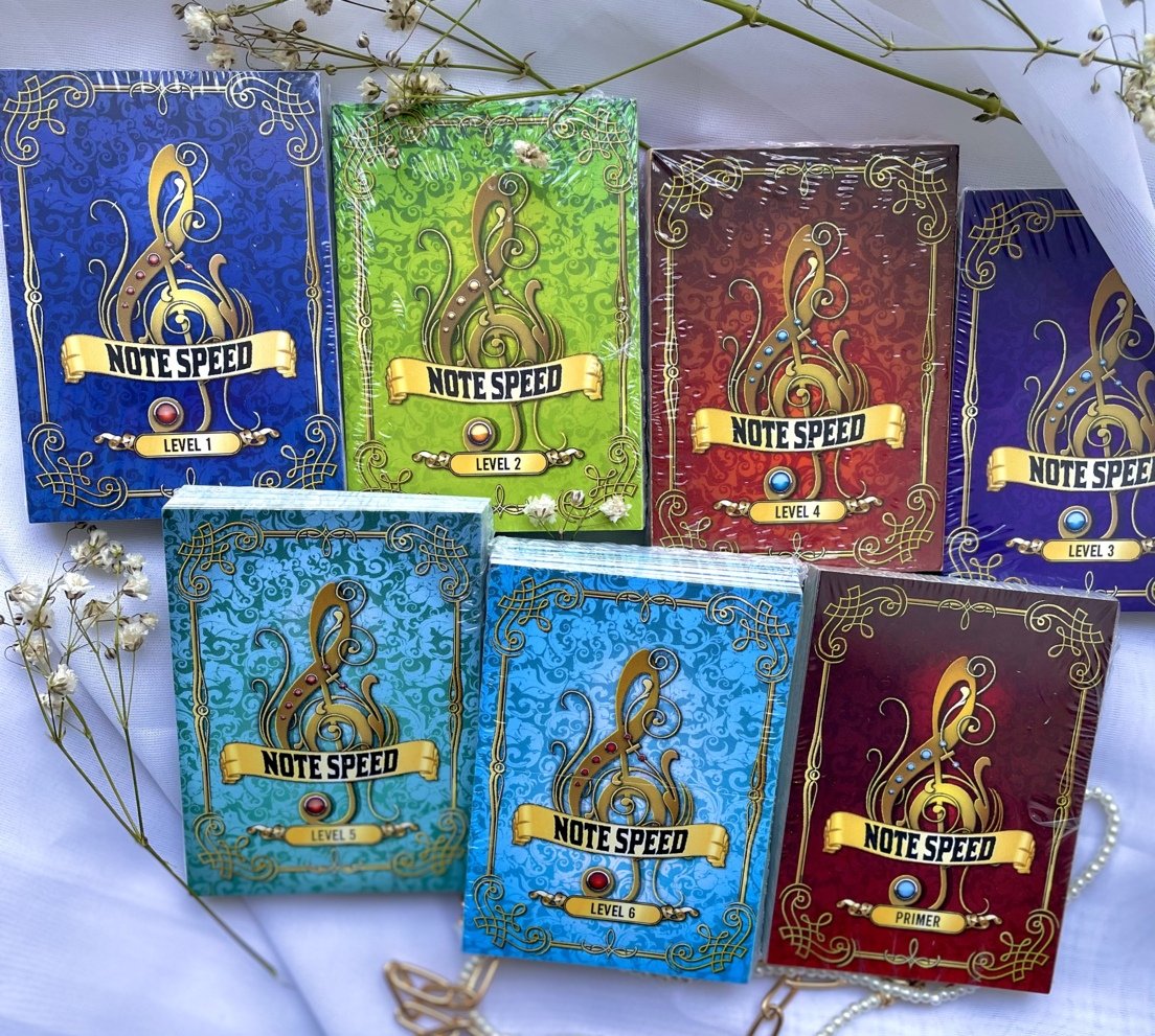 Notespeed, a music card game, teaches notes